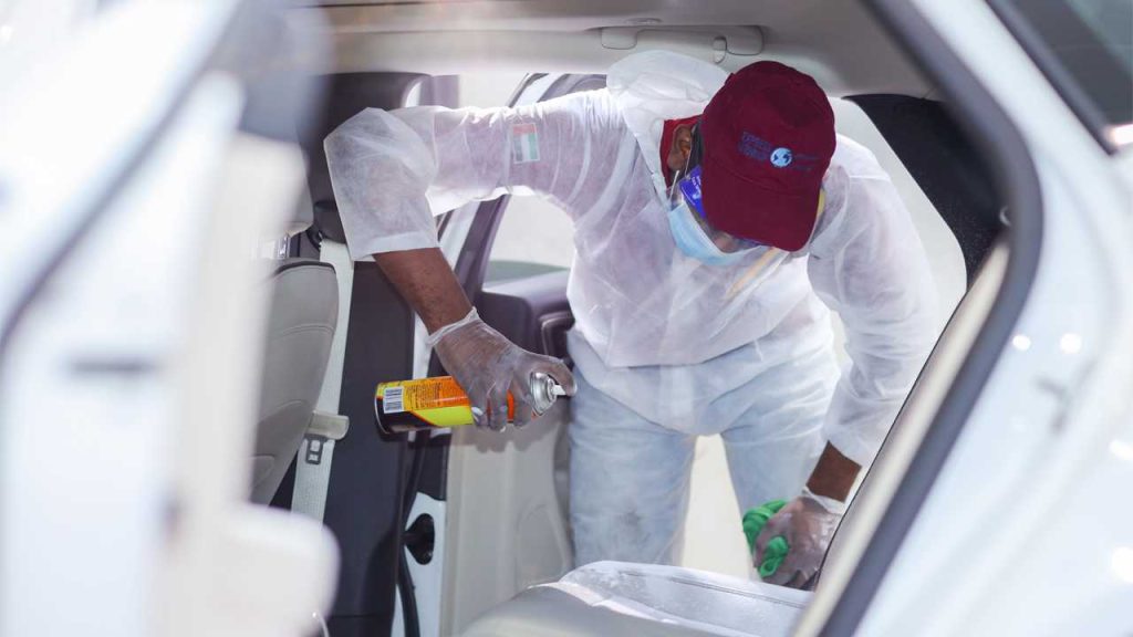 Car Sanitization Services in Abu Dhabi - Express Auto Wash